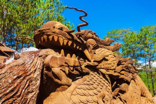 Clay Tunnel in Da Lat City
