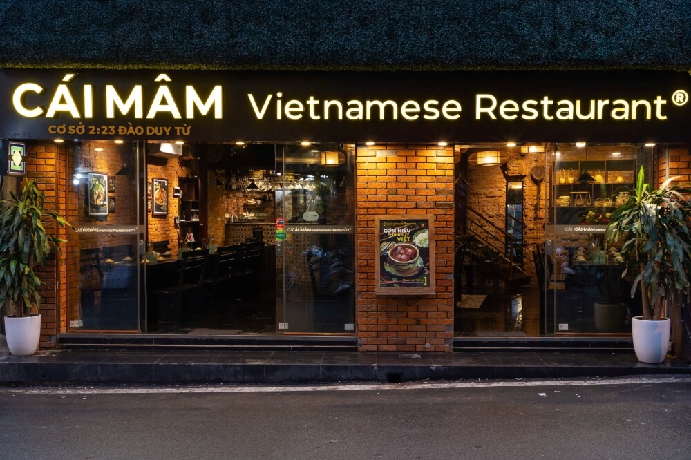 Cai Mam Restaurant at Dao Duy Tu, Hanoi