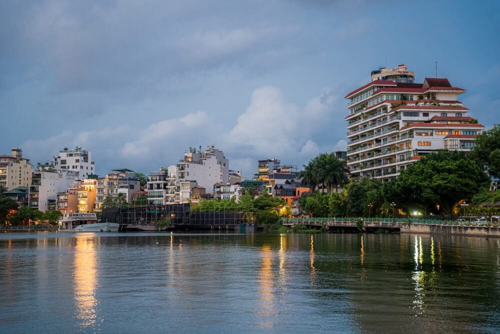 Ho Tay Lake in Hanoi